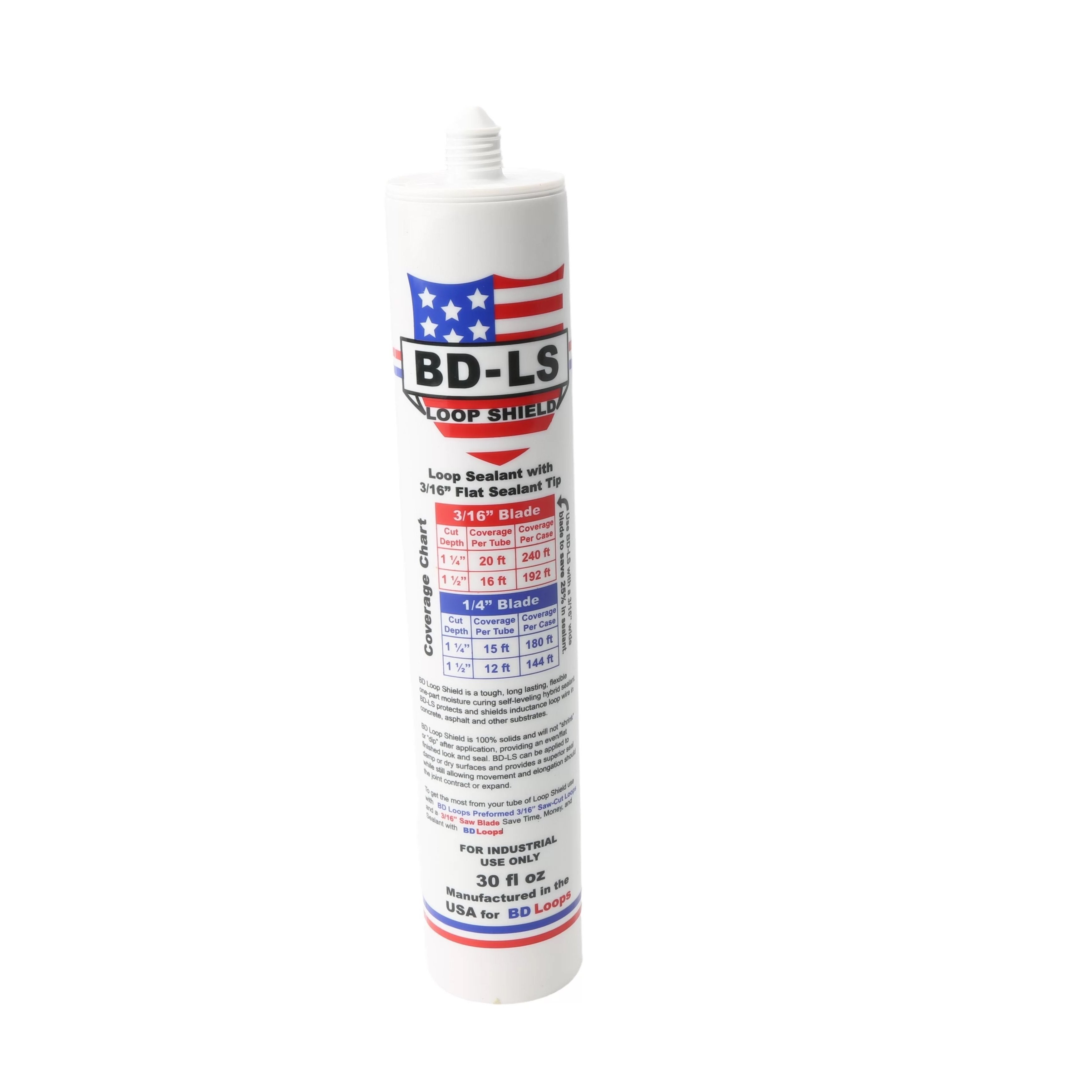 BD Loop Shield 30oz Caulk Sealant Tube For Vehicle Loop Detectors (Gray ...