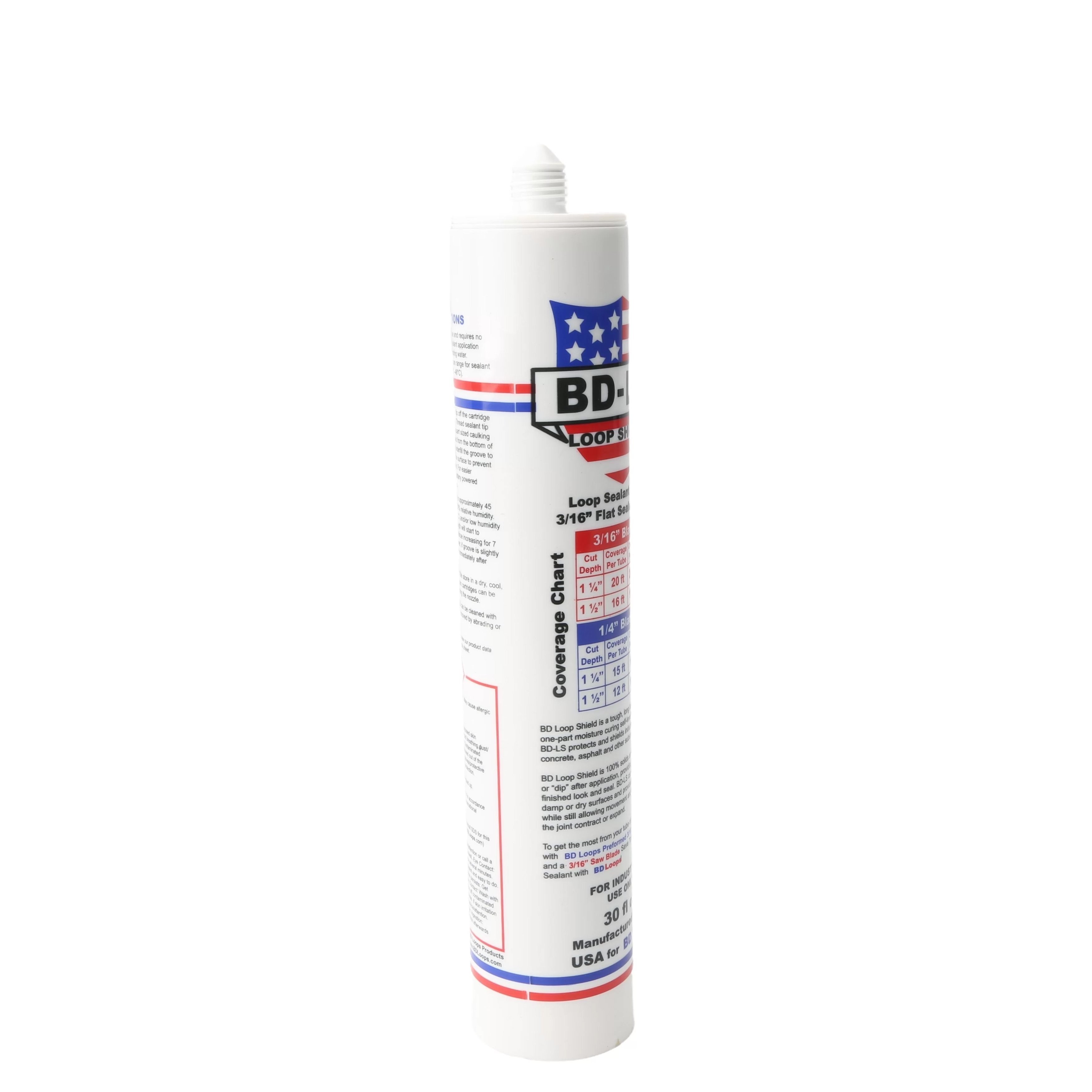 BD Loop Shield 30oz Caulk Sealant Tube For Vehicle Loop Detectors (Gray ...