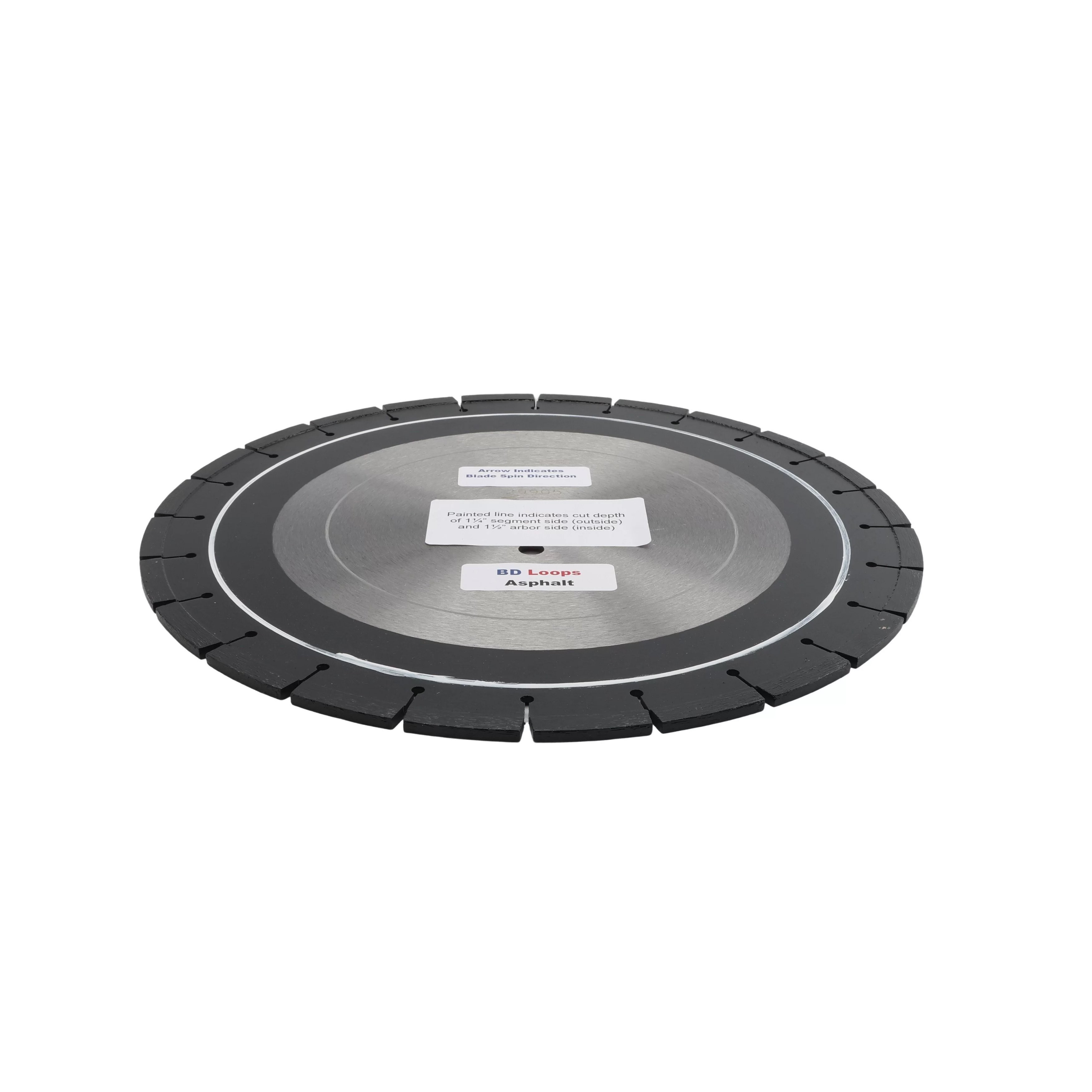 BD Loops 3/16" Asphalt Saw-Blade With Pinhole - 14" Diameter Blade with ...